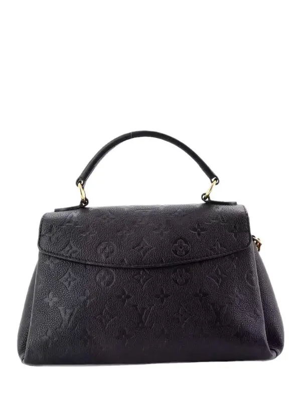 LOUIS VUITTON Georges Handbag Monogram Empreinte Leather Bb Satchel - Black