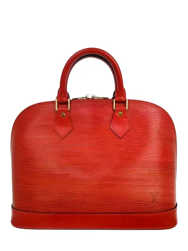 LOUIS VUITTON Epi Alma Tote Bag - Red