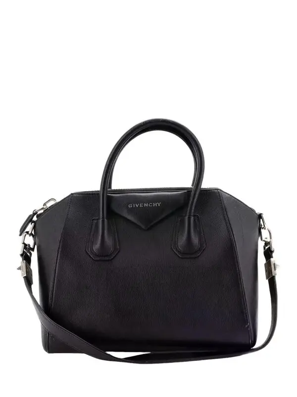 Givenchy Antigona Small Leather Satchel - Black