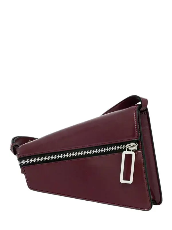 Sisley Zip-detail Crossbody Bag - Red