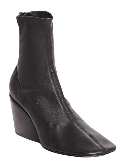 Proenza Schouler Sculptural Stretch Bootie - Black