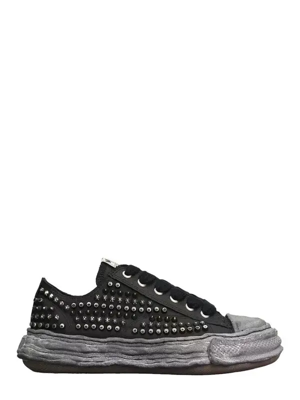 Mihara Yasuhiro Peterson Studded Low-top Sneakers - Black
