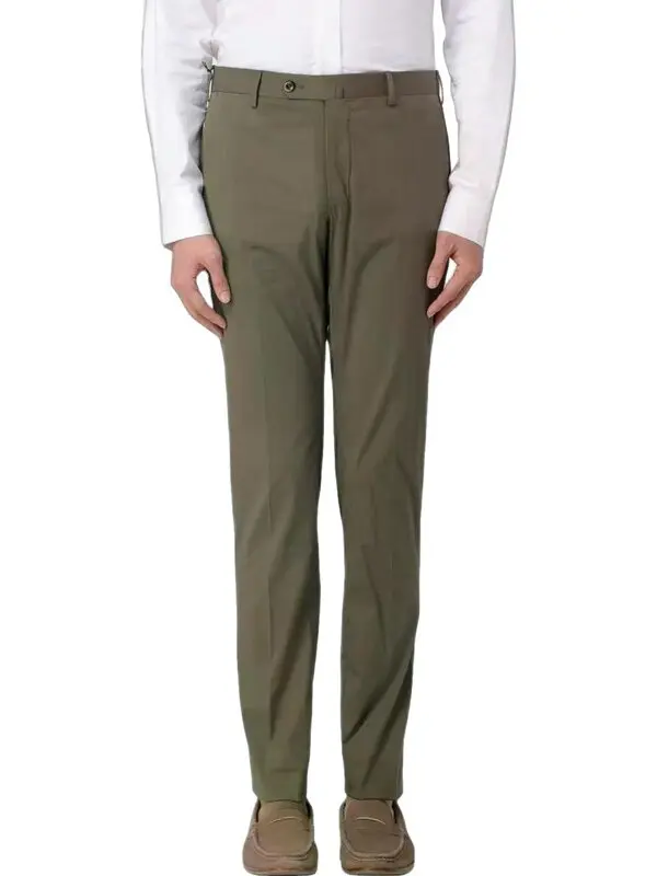 PT TORINO Cotton Chino Trousers - Neutrals