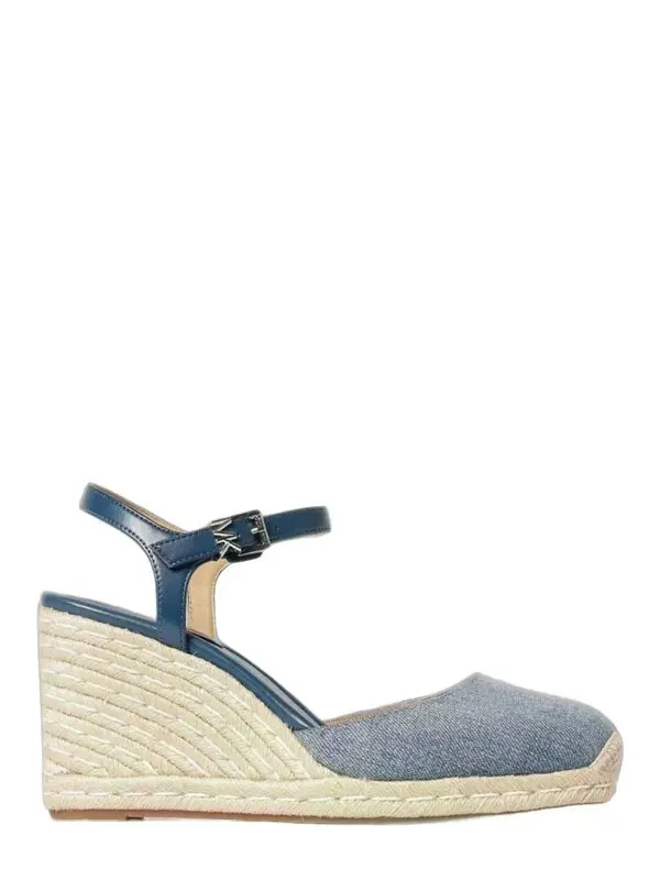 Michael Kors Kenzie Wedge Sandals - Blue