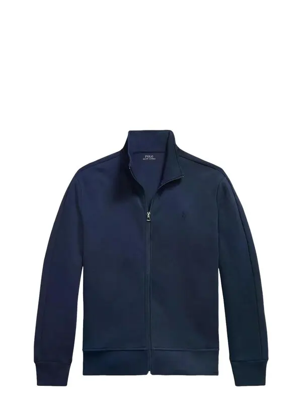 Polo Ralph Lauren Zip-up Embroidered Sweatshirt - Blue