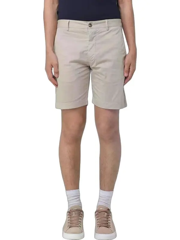 BROOKSFIELD Gabardine Chino Shorts - Neutrals