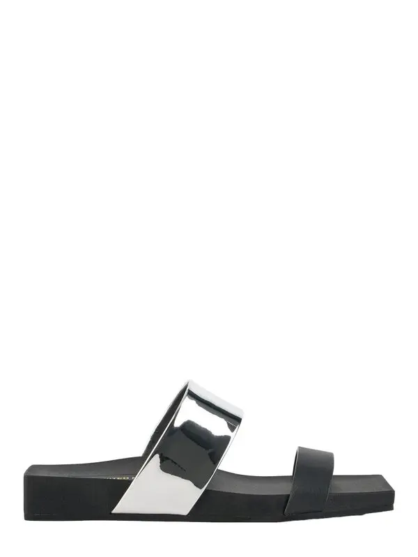 United Nude Loop Lo Ii Sandals - Silver