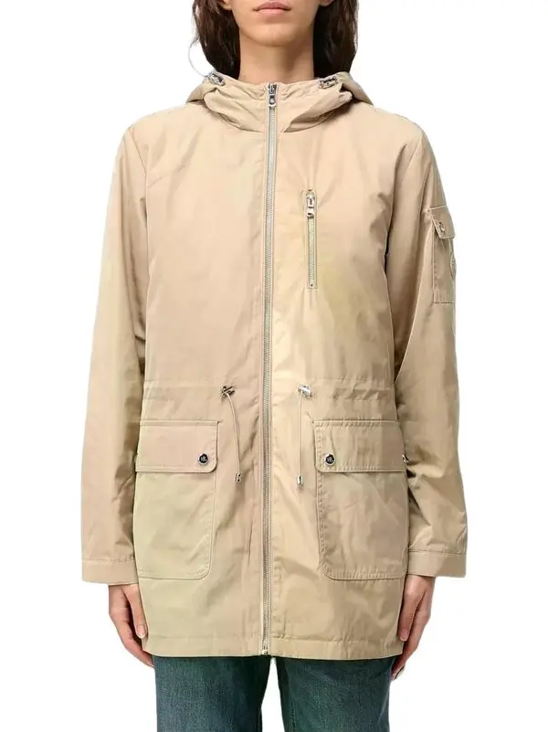 Ralph Lauren Convertible Hooded Coat - Neutrals