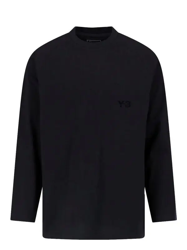 Y3 T-shirt "gradient 3 Stripes - Black