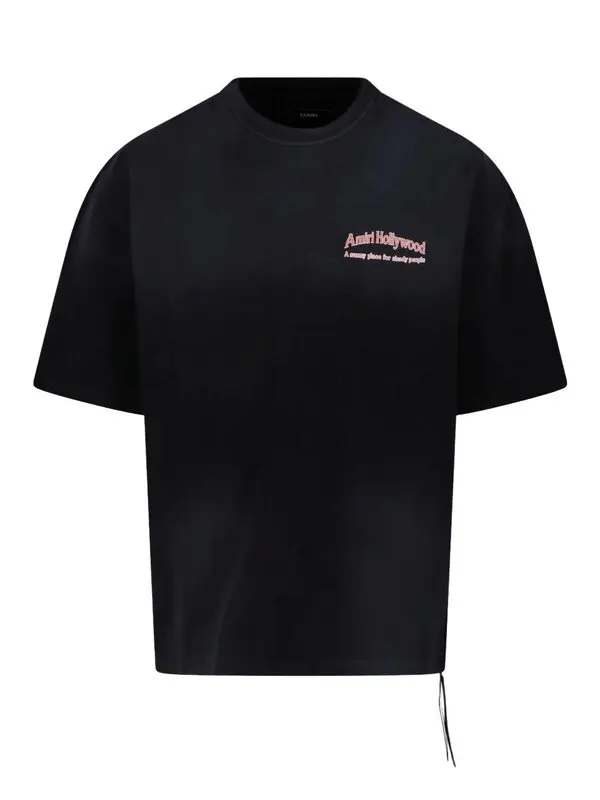 Amiri T-shirt "hollywood - Black