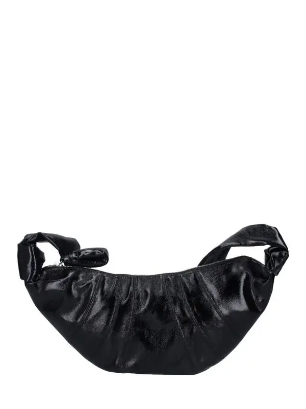LEMAIRE Small Croissant Shoulder Bag - Black