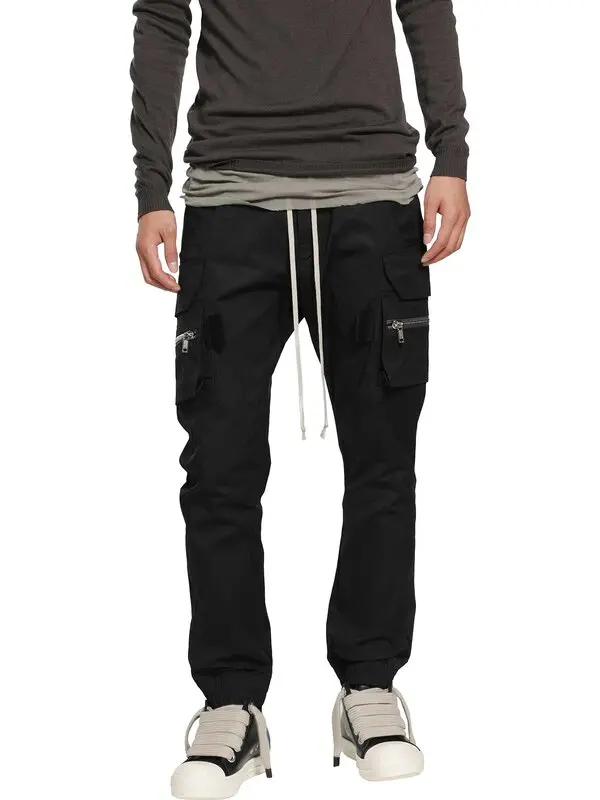 Rick Owens Tower Mastodon Cargo Trousers - Black