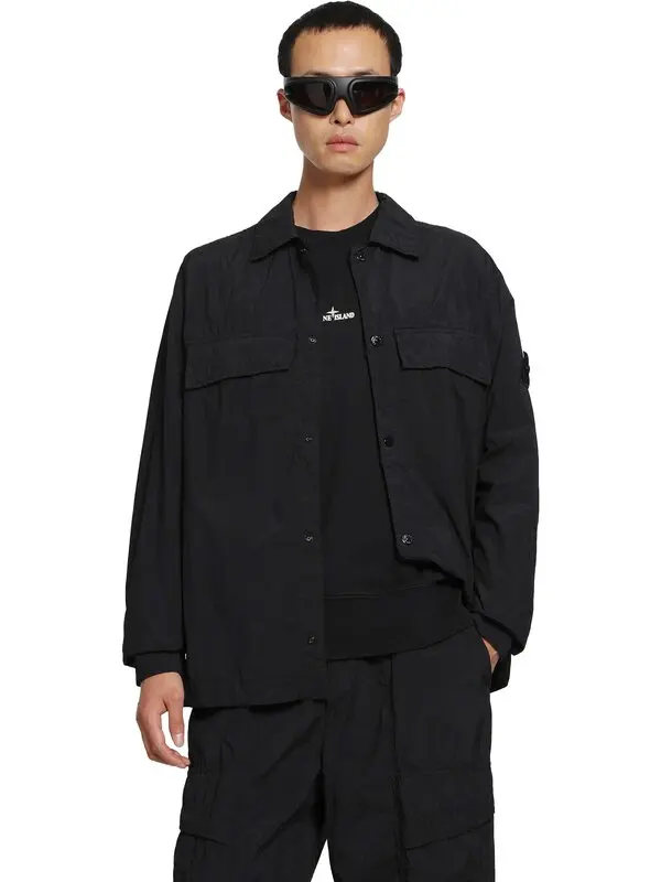 Stone Island 1200044 Overshirt - Black