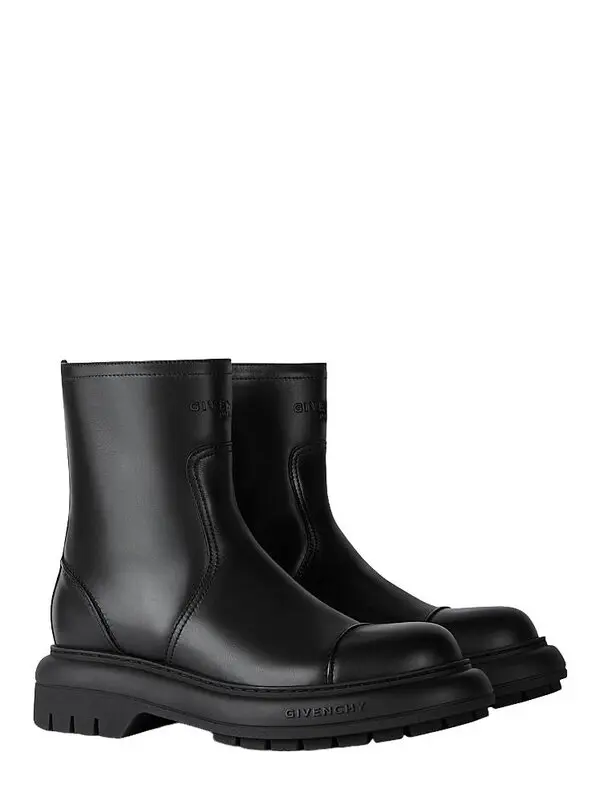 Givenchy Biker Ankle Boots - Black