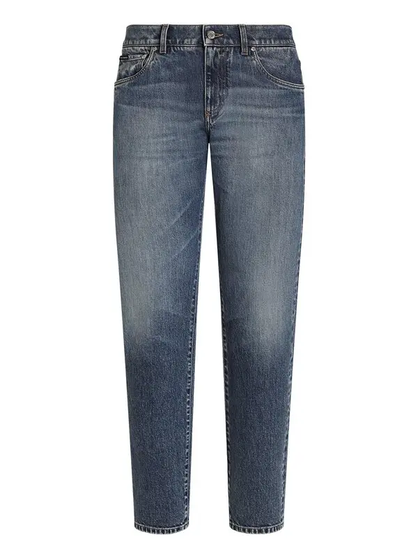 Dolce & Gabbana Denim Trousers - Multicolor