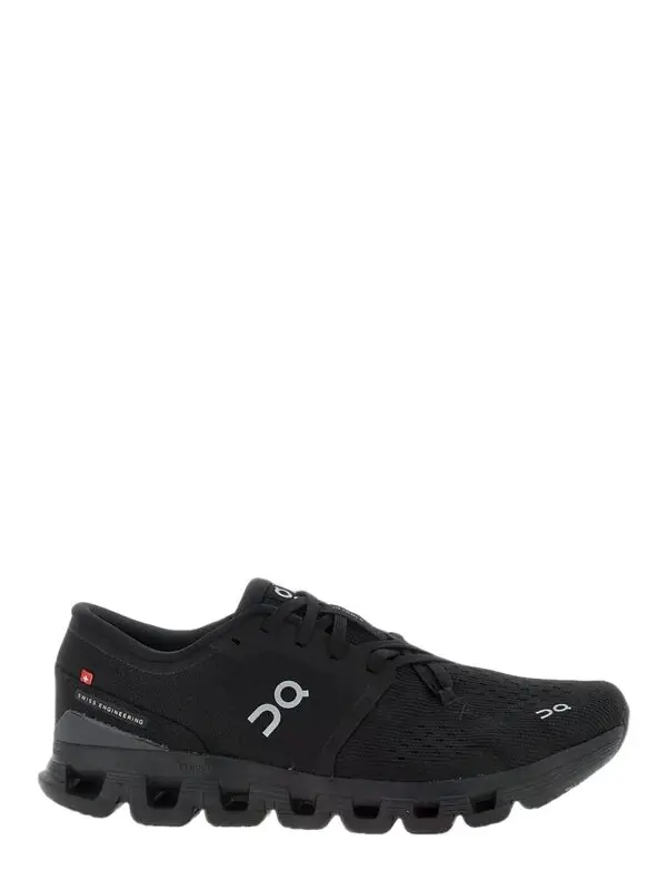 On Cloud X 4 Mesh Sneakers - Black
