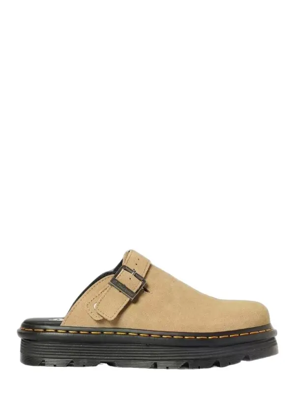 Dr. Martens Zebzag Suede Mules - Neutrals