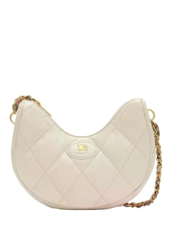 Burberry Quilted Leather Horseshoe Chain Bag - Neutrals