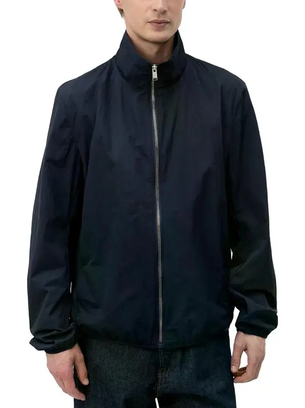BOSS High-neck Zip-up Jacket - Blue