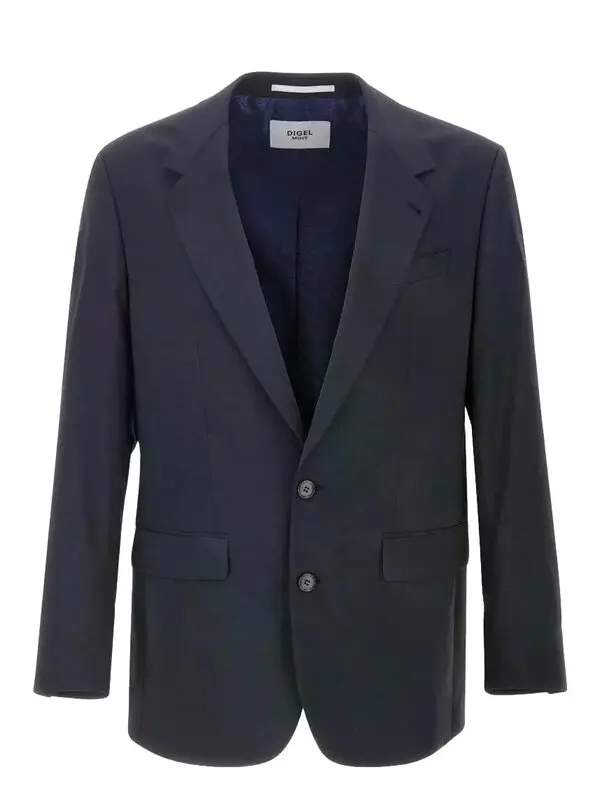 DIGEL Single-breasted Baxter Blazer - Blue