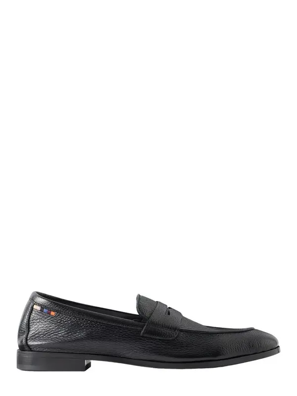 Paul Smith Murano Leather Loafers - Black