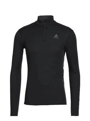 ODLO Long Sleeve Recycled Polyester T-shirt - Black