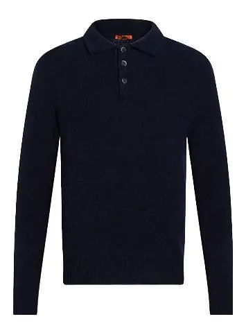 Barena Venezia Wool And Polyamide Bouclé Sweater - Blue