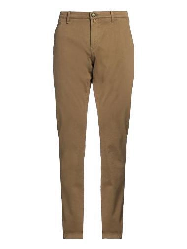 JACOB COHЁN Cotton, Modal, Elastane, Polyester Chino Pants - Beige