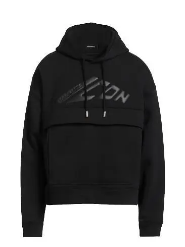 Dsquared2 Cotton & Polyester Hooded Sweatshirt - Black