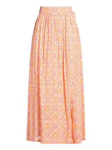 CONNOR & BLAKE Cotton Maxi Skirt - Orange