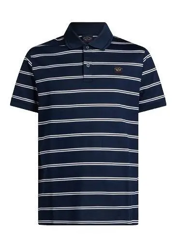 Paul & Shark Polo Shirt Size Cotton - Navy