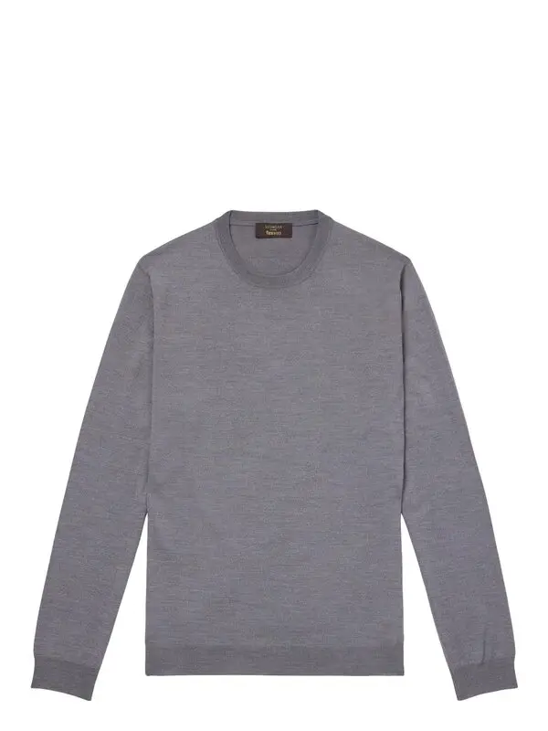 SLOWEAR Wool-blend Sweater - Gray