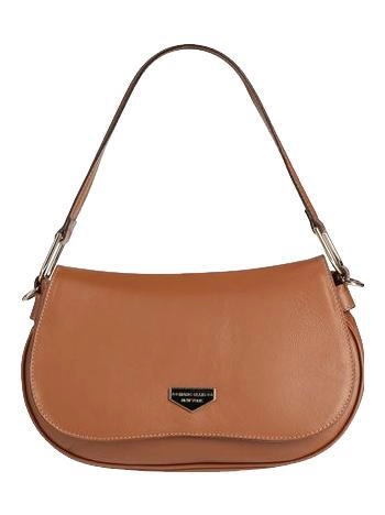 MARC ELLIS Leather Flap Bag - Tan
