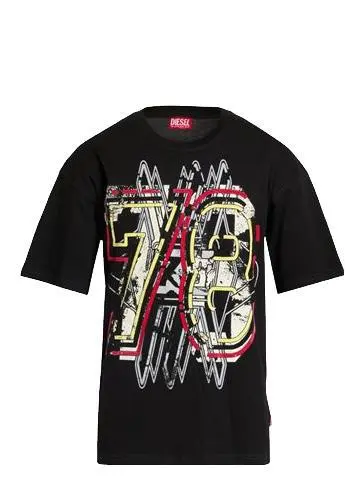 DIESEL® T-shirt Size Cotton - Black