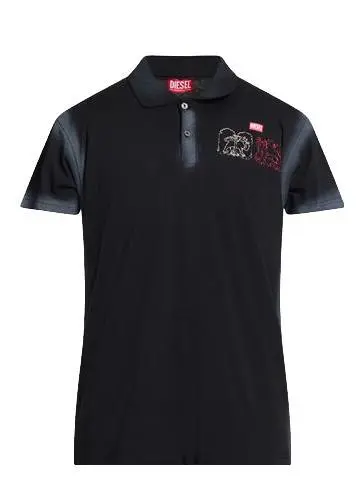 DIESEL® Polo Shirt Size Cotton - Black