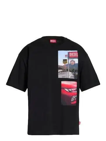 DIESEL® T-shirt Size Cotton - Black