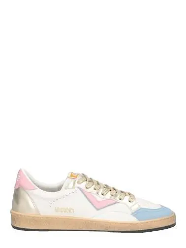 4B12 Leather Low-top Sneakers - Blue