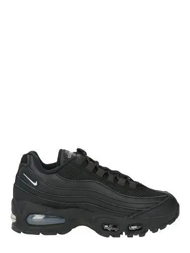 Nike Leather And Textile Low-top Sneakers - Black