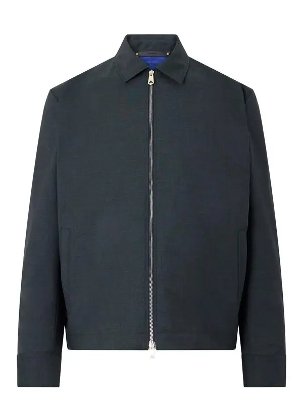 Paul Smith Wool Bomber Jacket - Gray