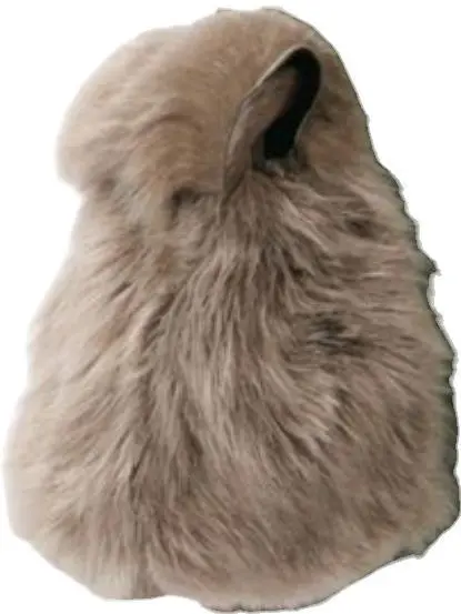 OWEN BARRY Sheepskin Grab Bag - Black/gray