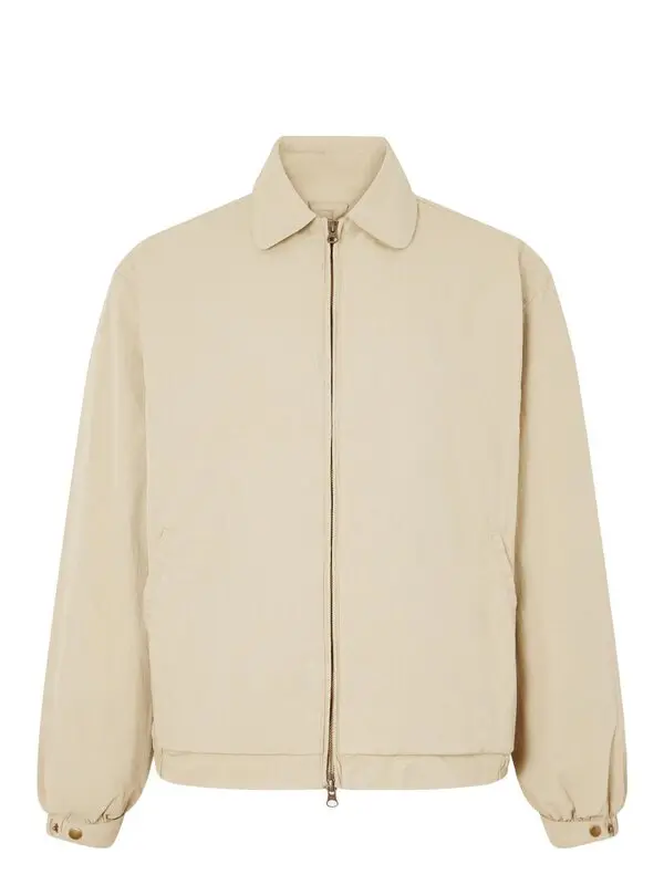 FRIZMWORKS Cotton-blend Blouson Jacket - Neutrals