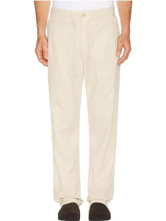 Faherty Brand Dune Utility Pant - Stone