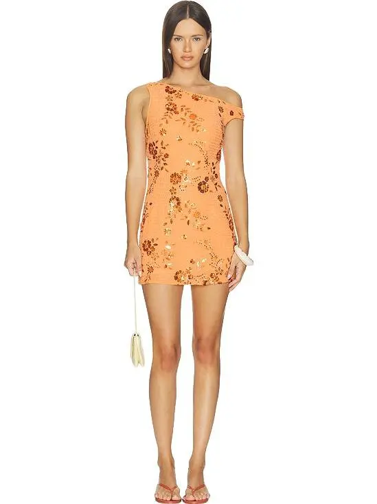 MORE TO COME Josefina Mini Dress - Orange