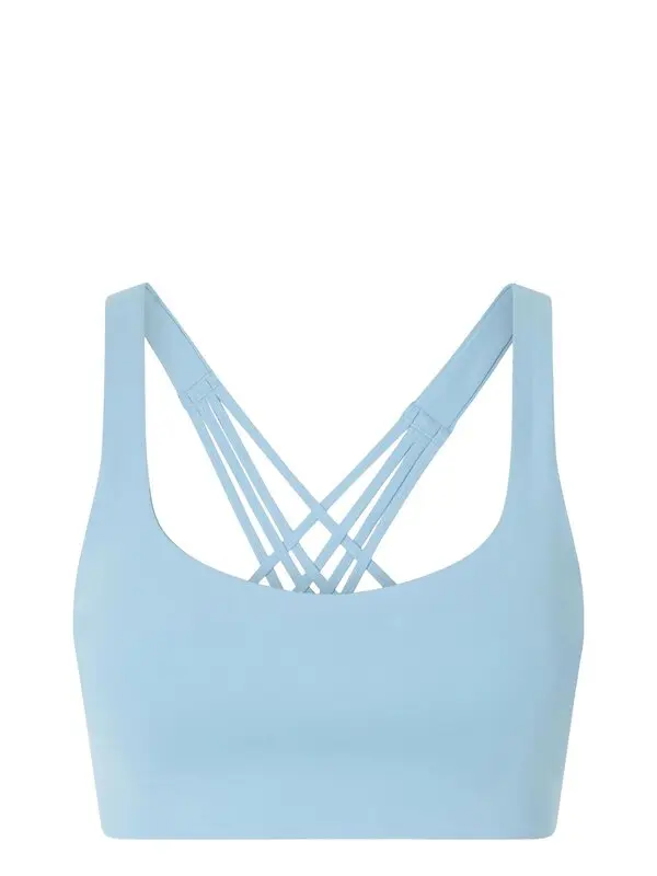 Lululemon Flexyflex Stretch Sports Bra, A-b - Blue
