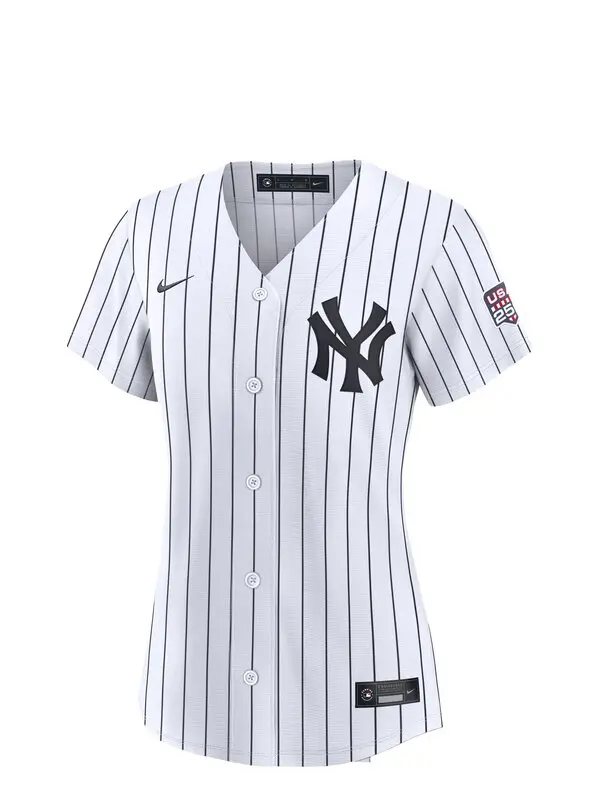 Nike Aaron Judge New York Yankees Usa 250 Mlb Stadium Jersey - White
