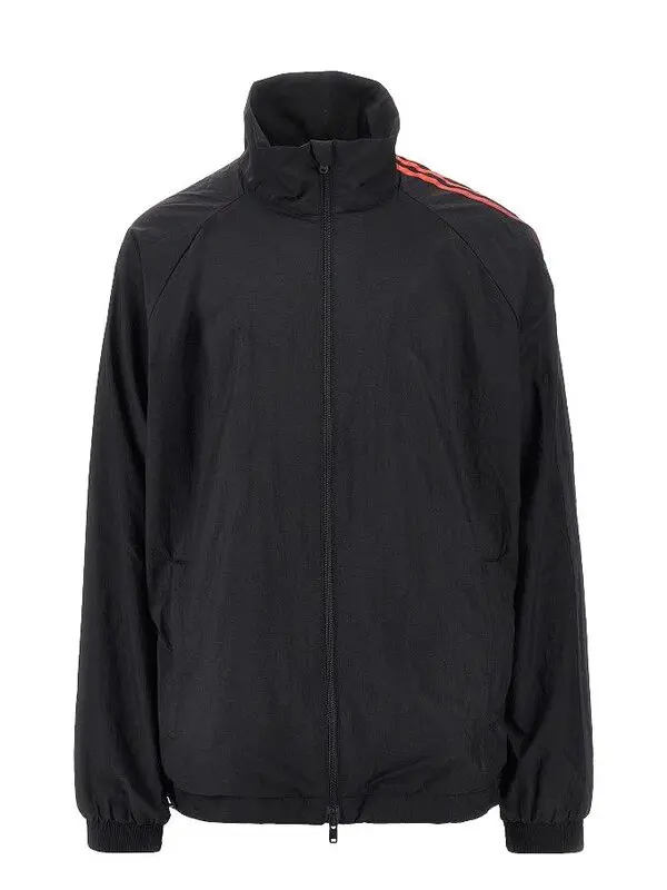 Y3 Gradient 3 Stripe Nylon Jacket - Black