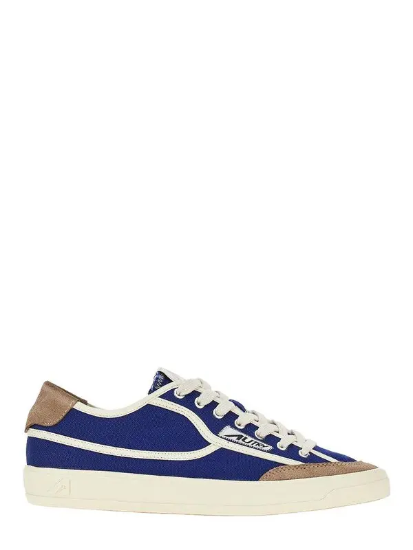 AUTRY Windscape Low Canvas Lace-up Sneakers - Blue