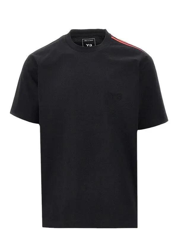 Y3 Gradient Tripe Overized T-hirt - Black