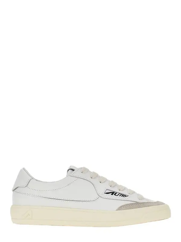 AUTRY Windscape Low Leather Sneakers - White