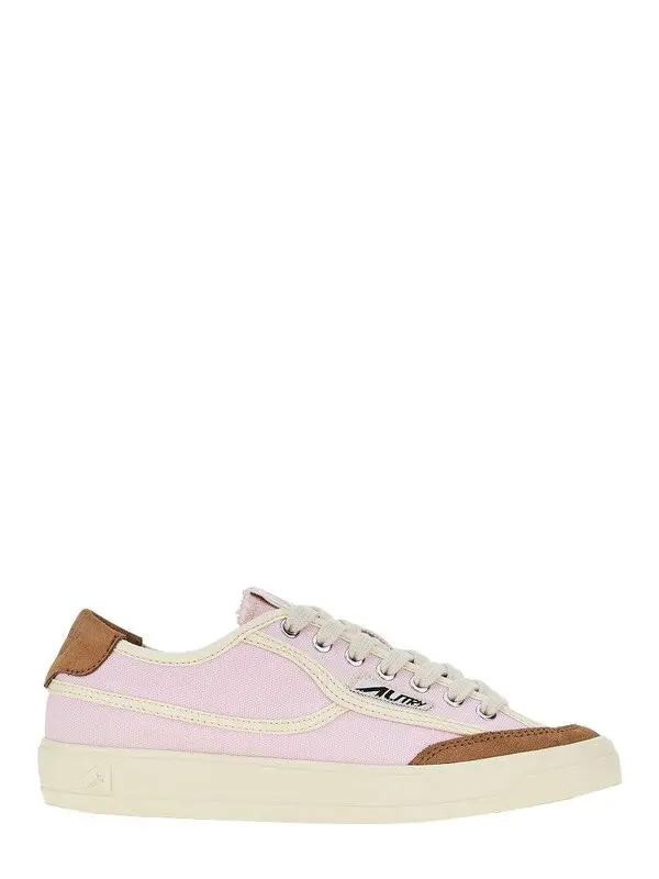 AUTRY Windscape Low Canvas Sneakers - Pink